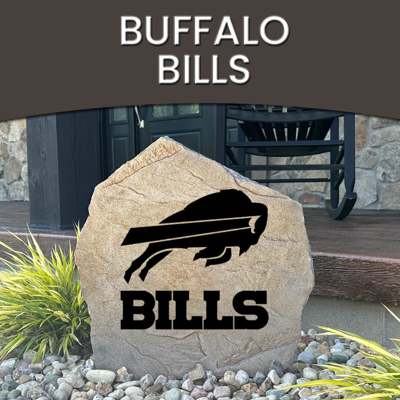 Buffalo Bills Personalized Lawn Decor – Design A Stone
