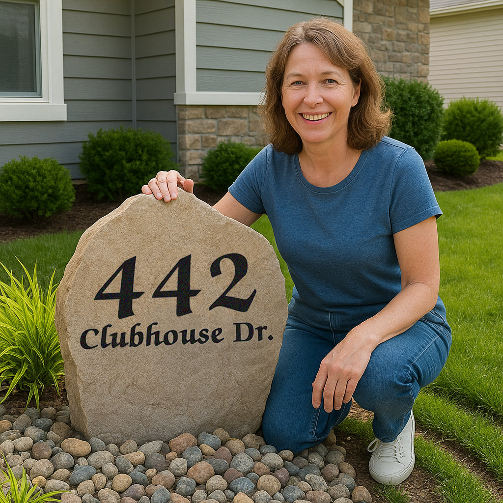 News - Best Address Stone Placement for Maximum Visibility