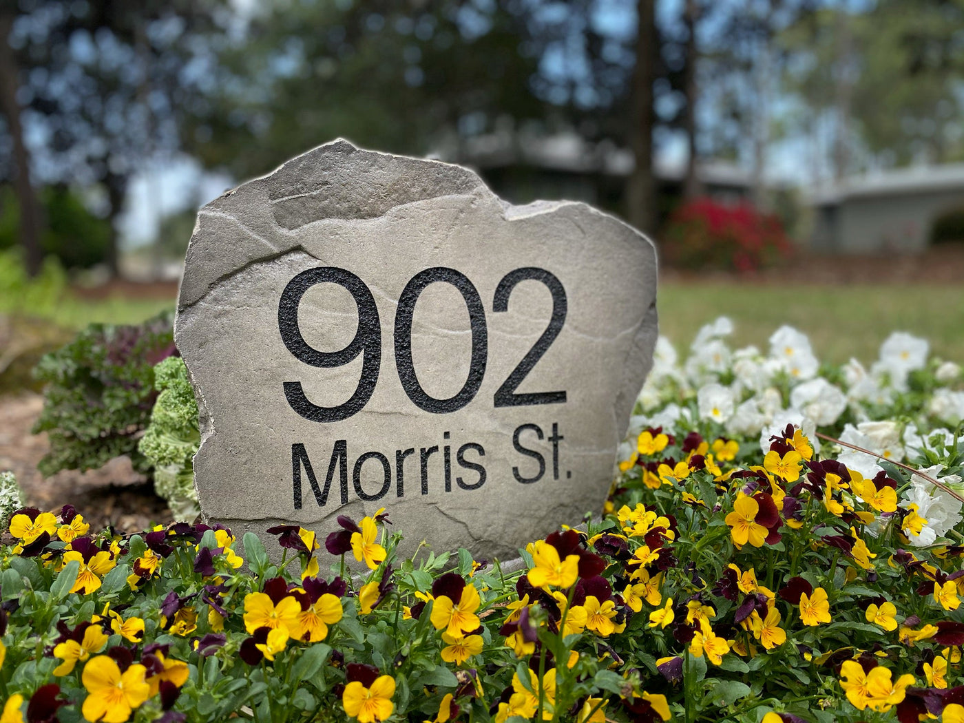 News - How Address Stones Increase Curb Appeal Instantly – D...
