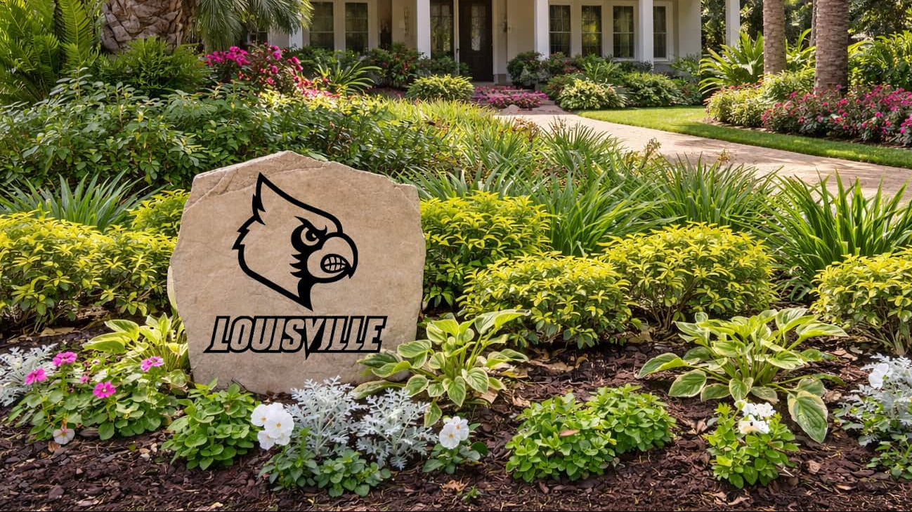 University Of Louisville | Home Decor | Name Stone | Address Sign ...