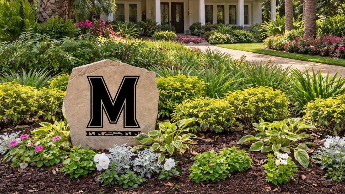 University Of Maryland | Personalized Stone Sign | Fan Home Decor ...