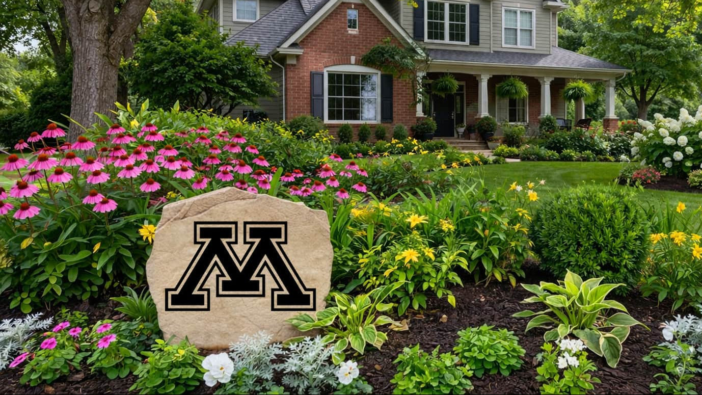 University Of Minnesota | Personalized Stone Sign | Fan Home Decor ...