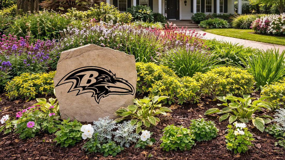 Baltimore Ravens Personalized Lawn Decor – Design A Stone