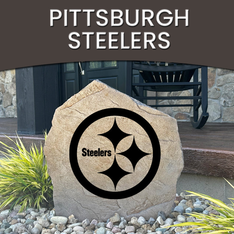 Pittsburgh Steelers Personalized Lawn Decor – Design A Stone