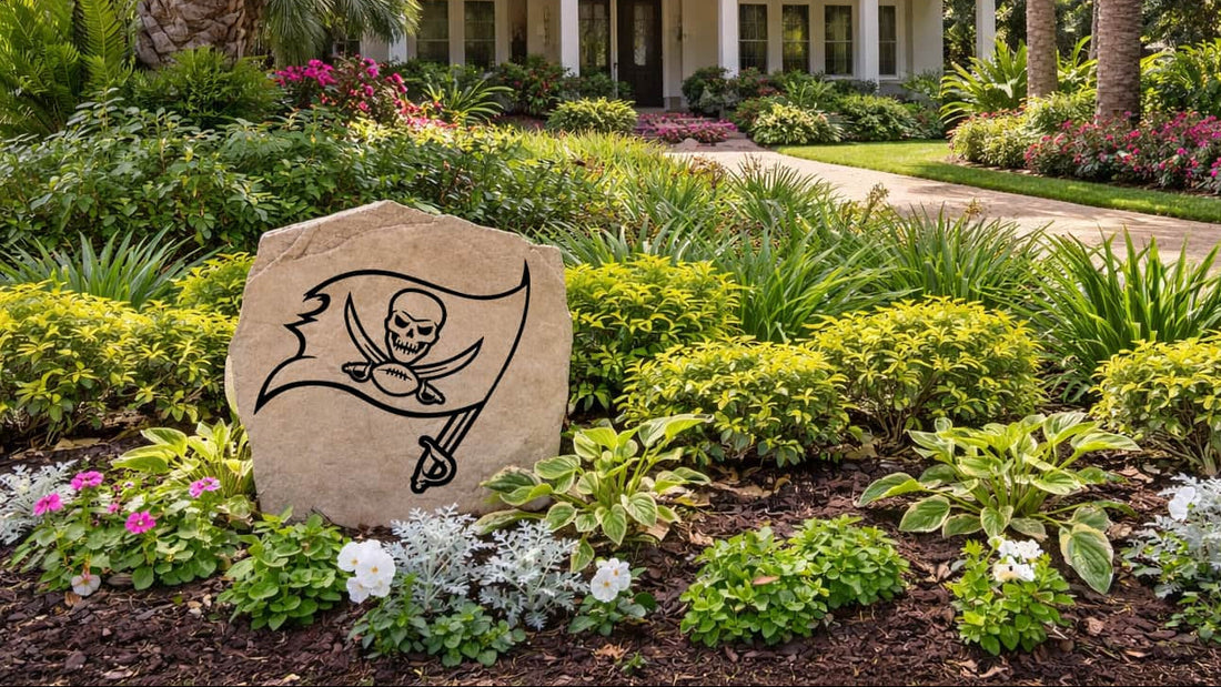 Tampa Bay Buccaneers Personalized Lawn Decor – Design A Stone