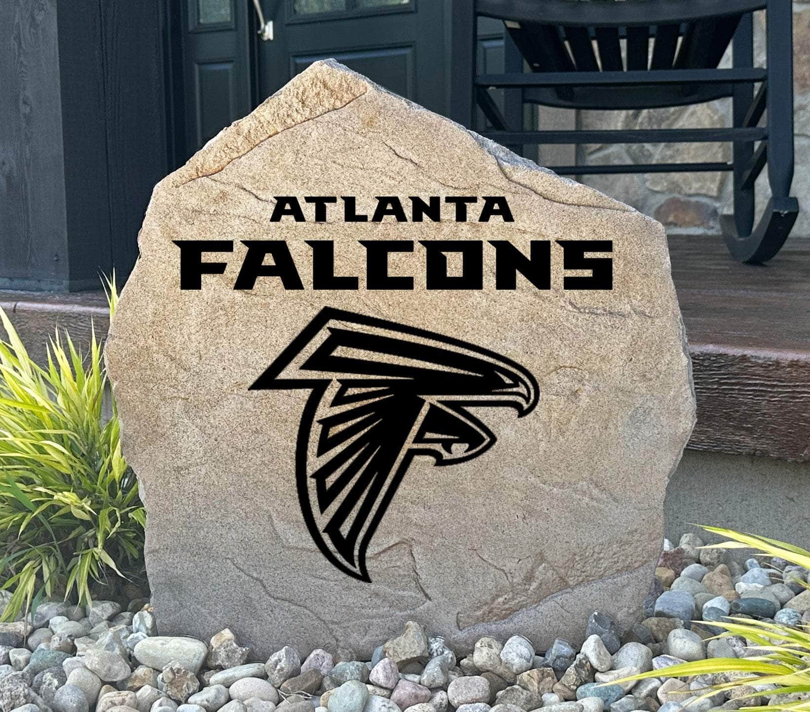 Atlanta Falcons | Lawn Decor | Engraved Sign | Personalized Gift