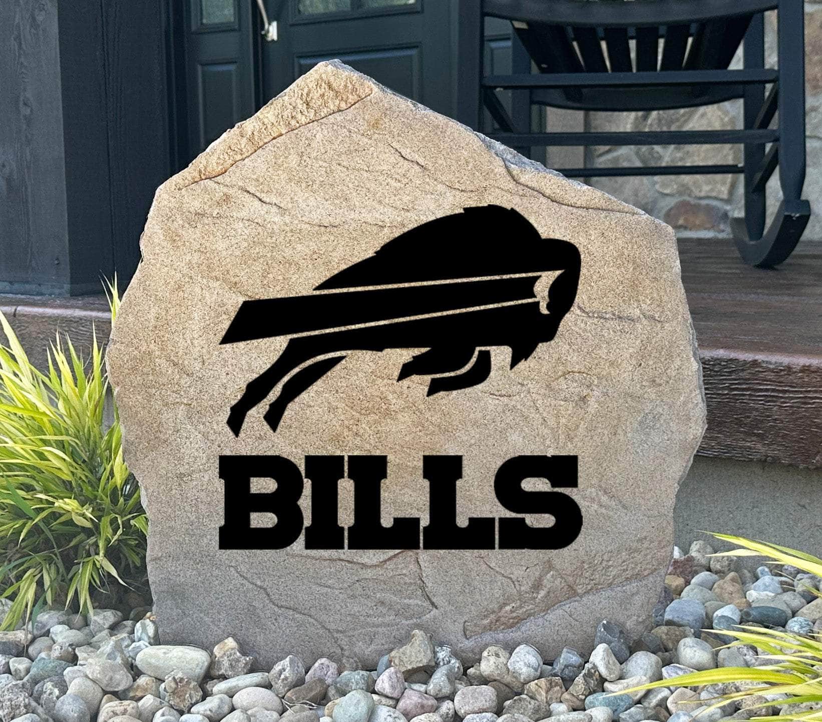 Buffalo Bills | Lawn Decor | Engraved Sign | Personalized Gift &nd...