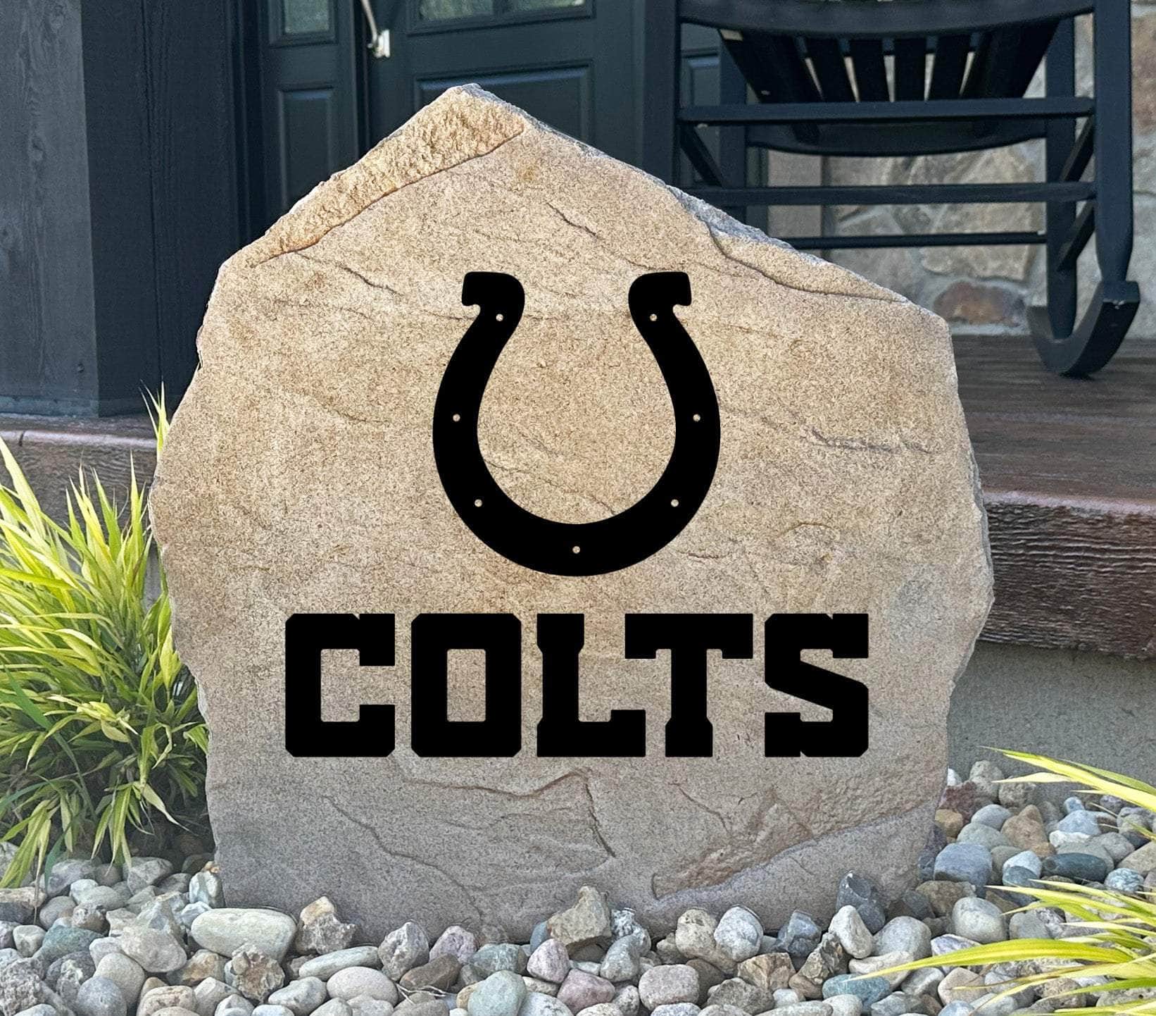Indianapolis Colts | Lawn Decor | Engraved Sign | Personalized Gift...