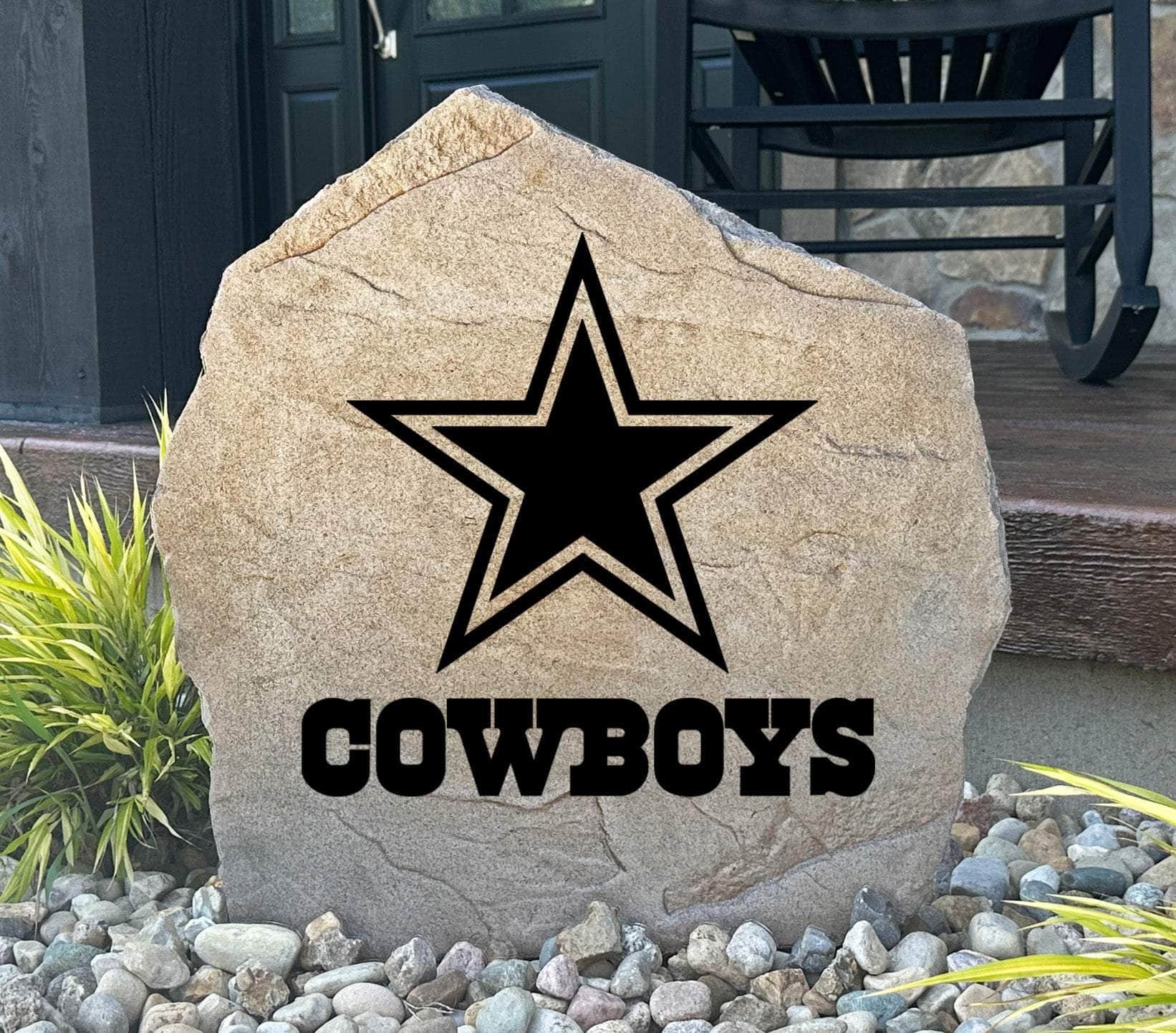 Dallas Cowboys | Lawn Decor | Engraved Sign | Personalized Gift &n...