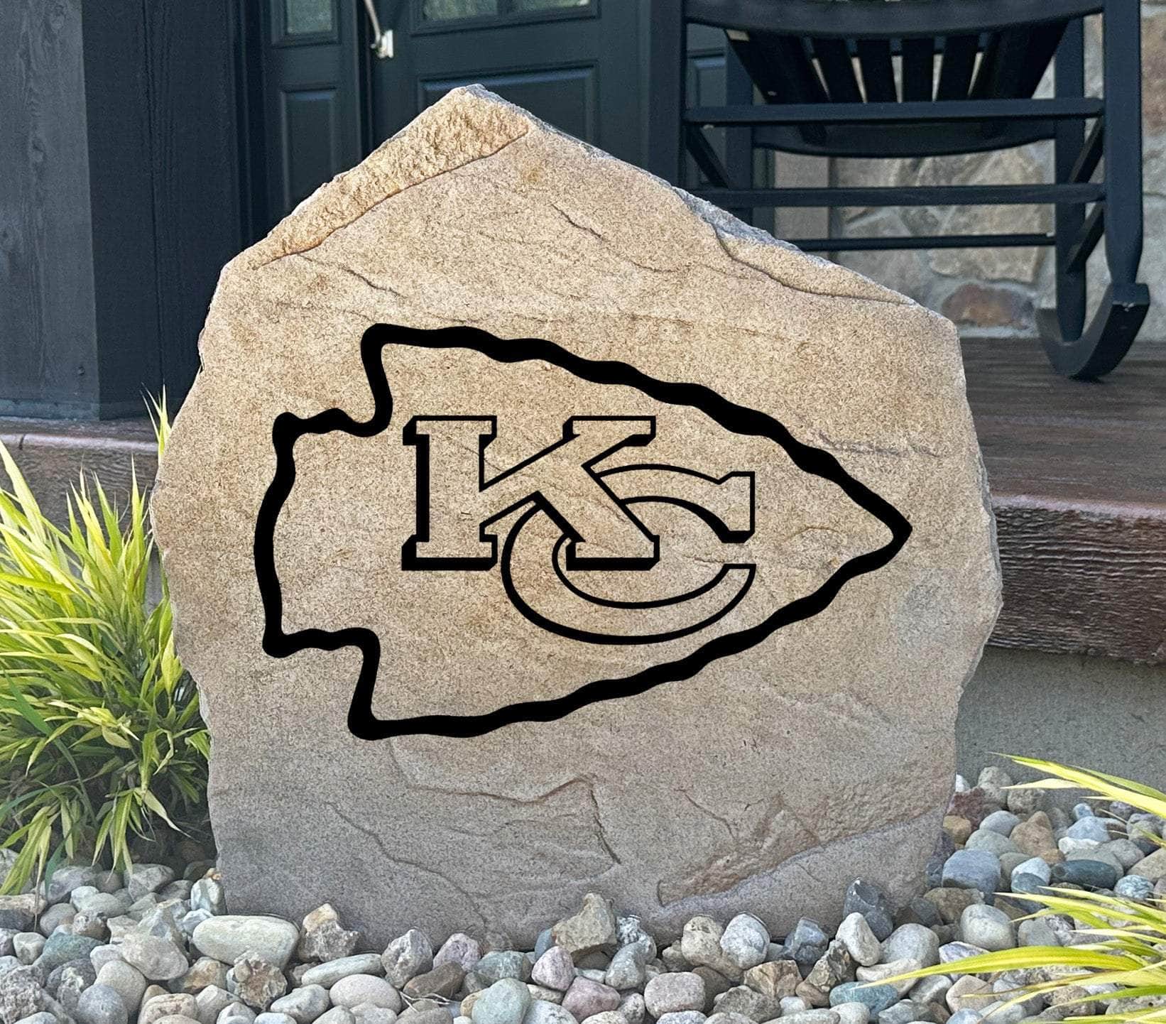 Kansas City Chiefs - Kansas City Chiefs | Lawn Decor | Engraved Sig...