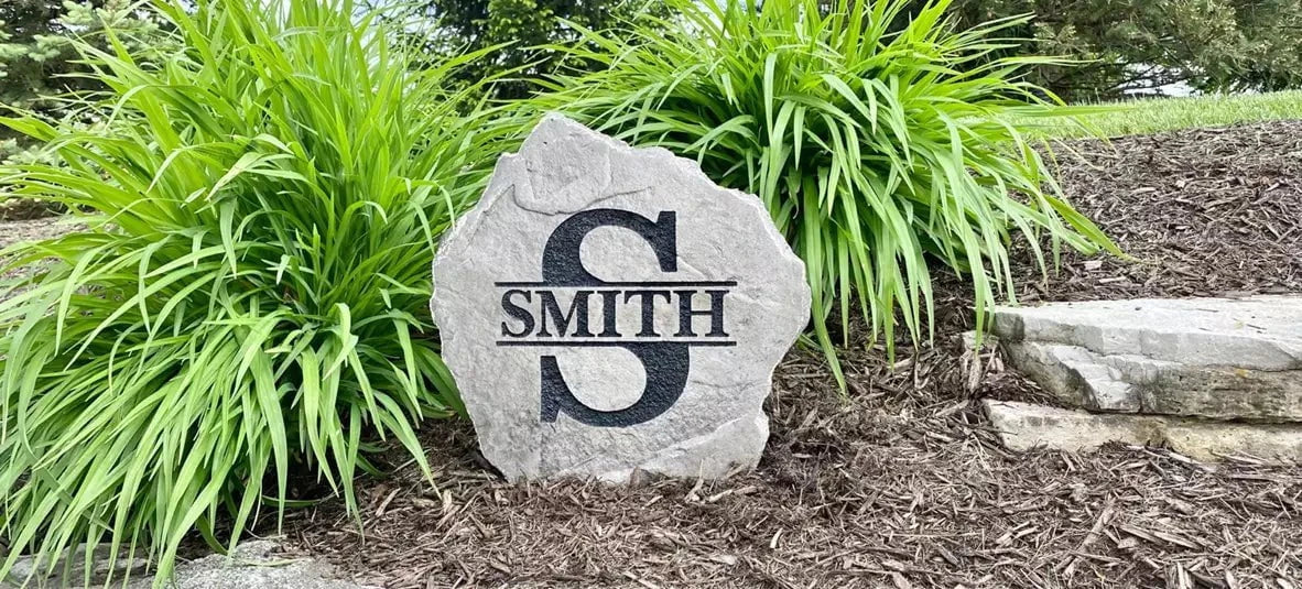High-quality, durable personalized garden stones, names stones and ...