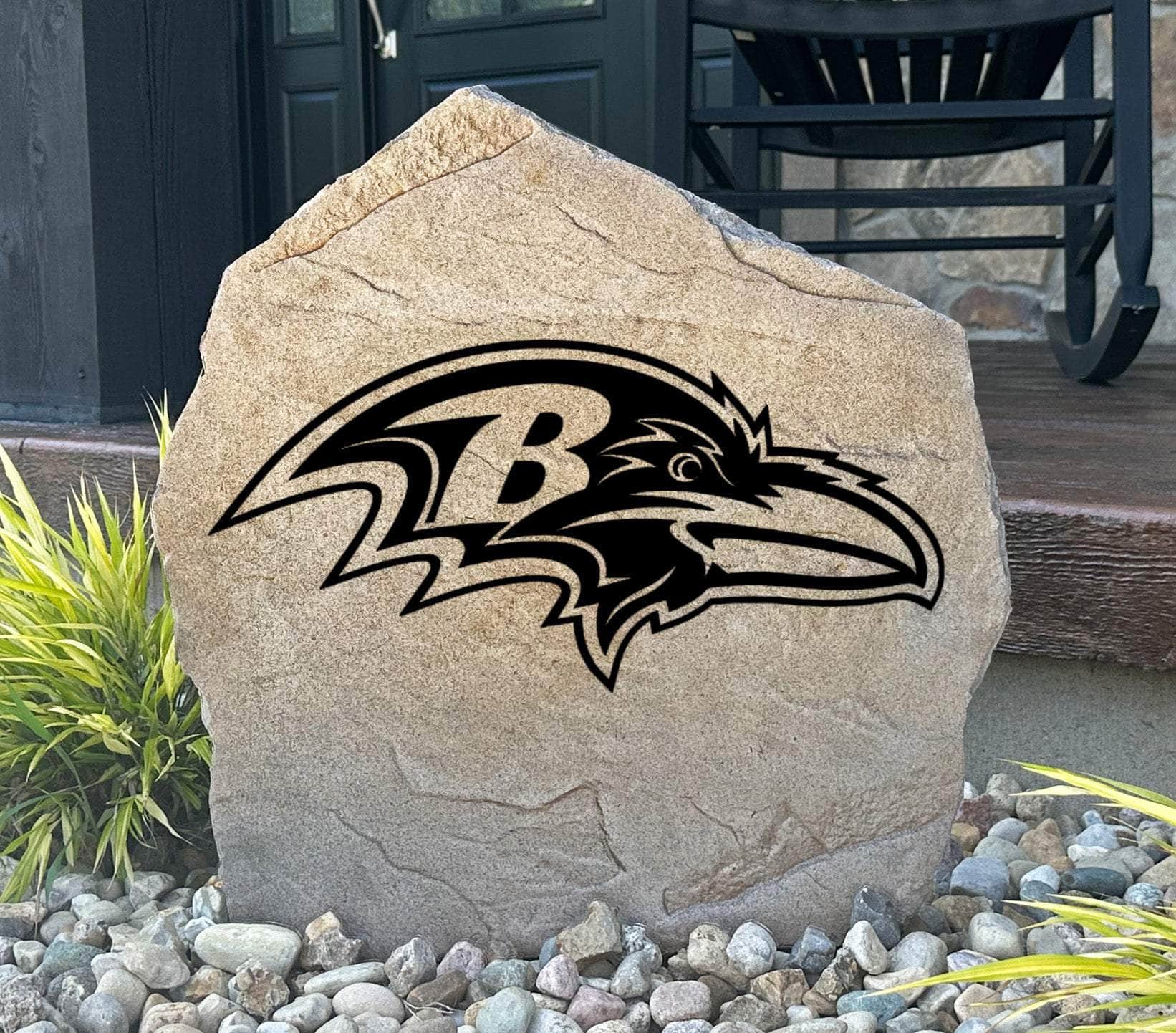 Baltimore Ravens | Lawn Decor | Engraved Sign | Personalized Gift ...