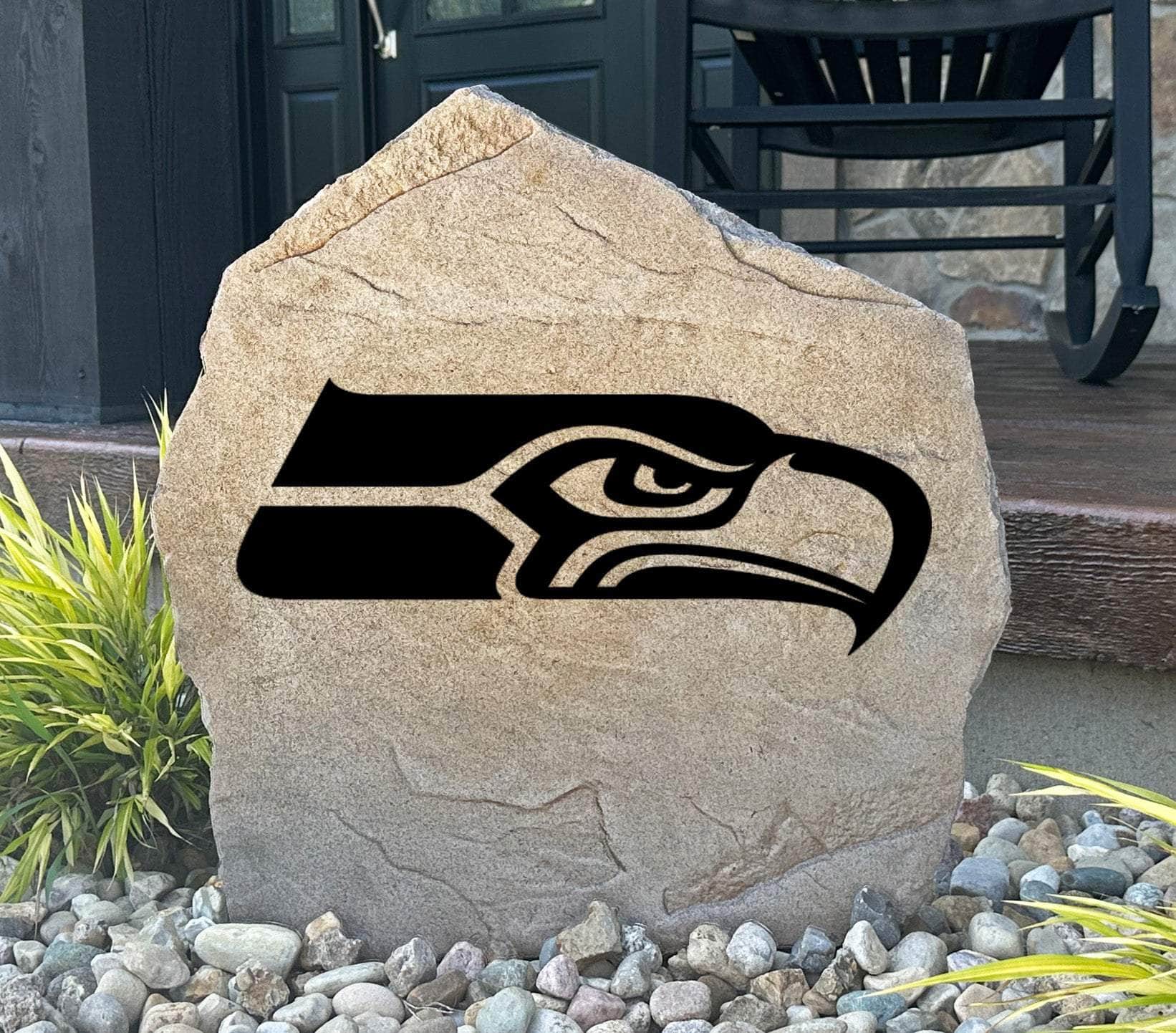 Seattle Seahawks | Lawn Decor | Engraved Sign | Personalized Gift ...