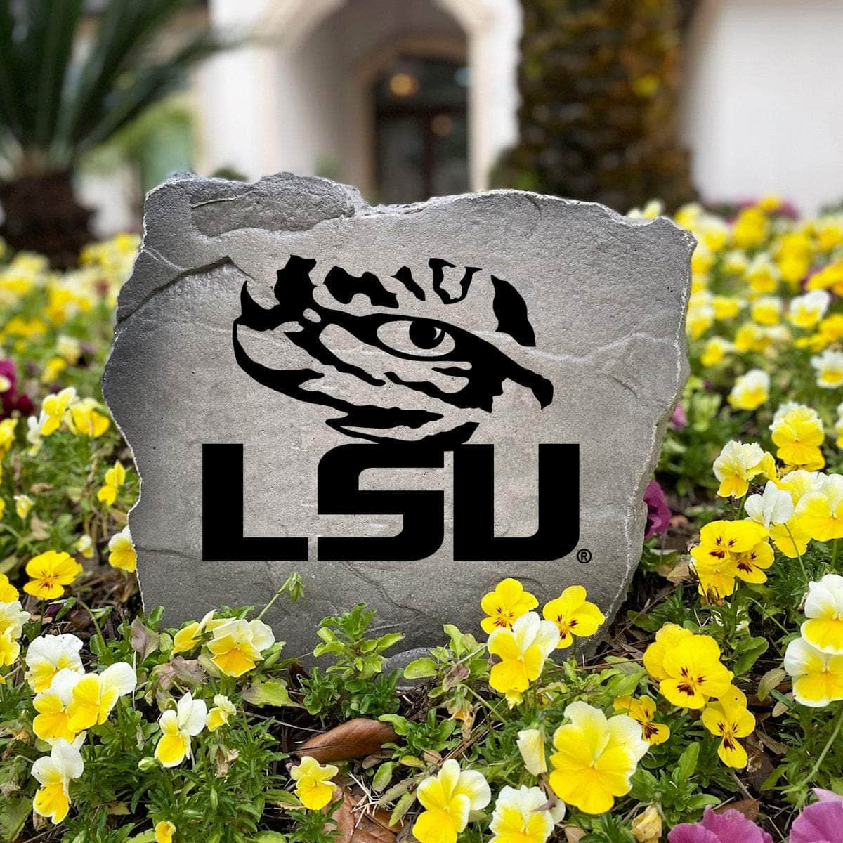 LSU | Lawn Decor | Engraved Sign – Design A Stone